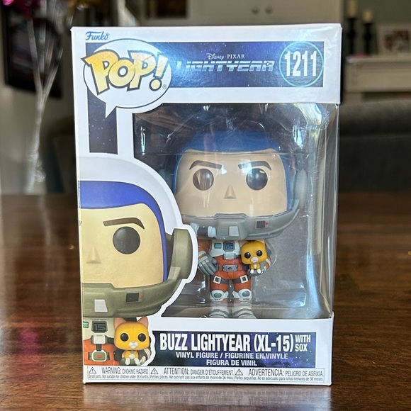 Funko | Toys | Lightyear Buzz Lightyear Xl5 With Sox Funko Pop 1211 ...
